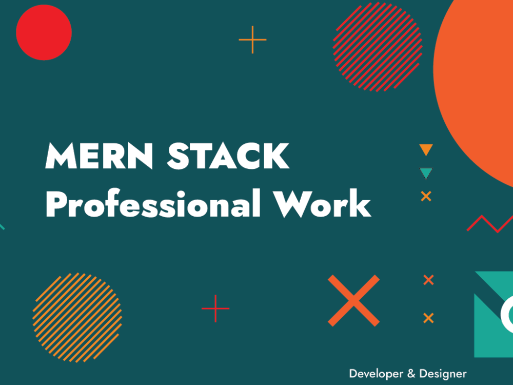 Full web site professional using MERN Stack (React, Express, MongoDb, Node) | Upwork