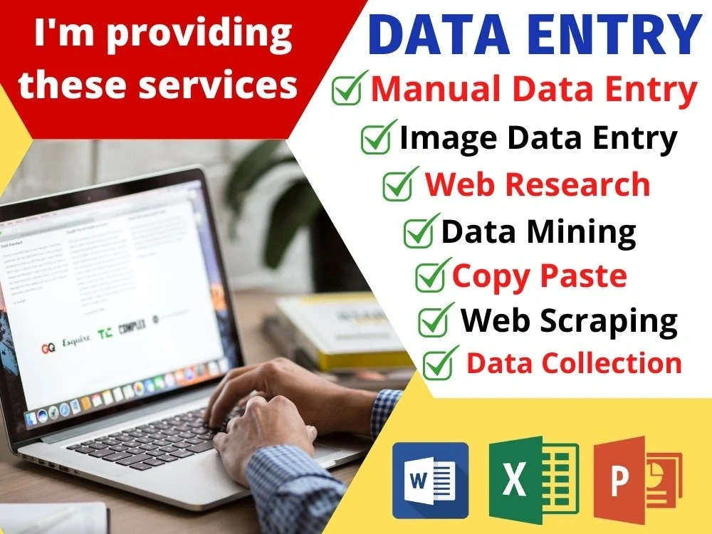 Fastest data entry, copy paste, typing job, excel data entry, web ...