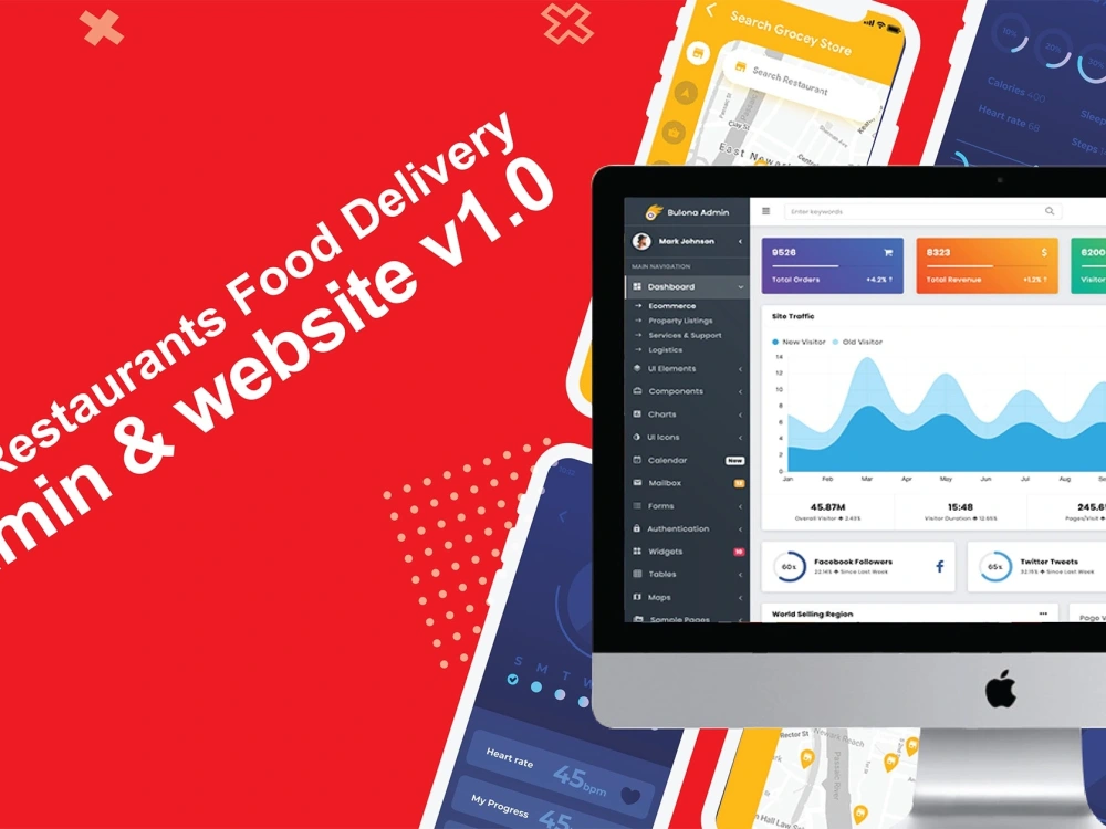 Multi Restaurant Food Delivery System Laravel | Upwork