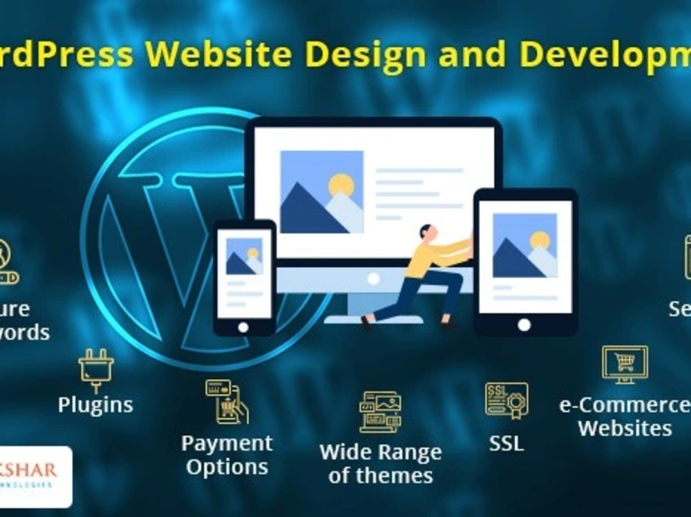 A fully professional WordPress website/landing page creation | Upwork