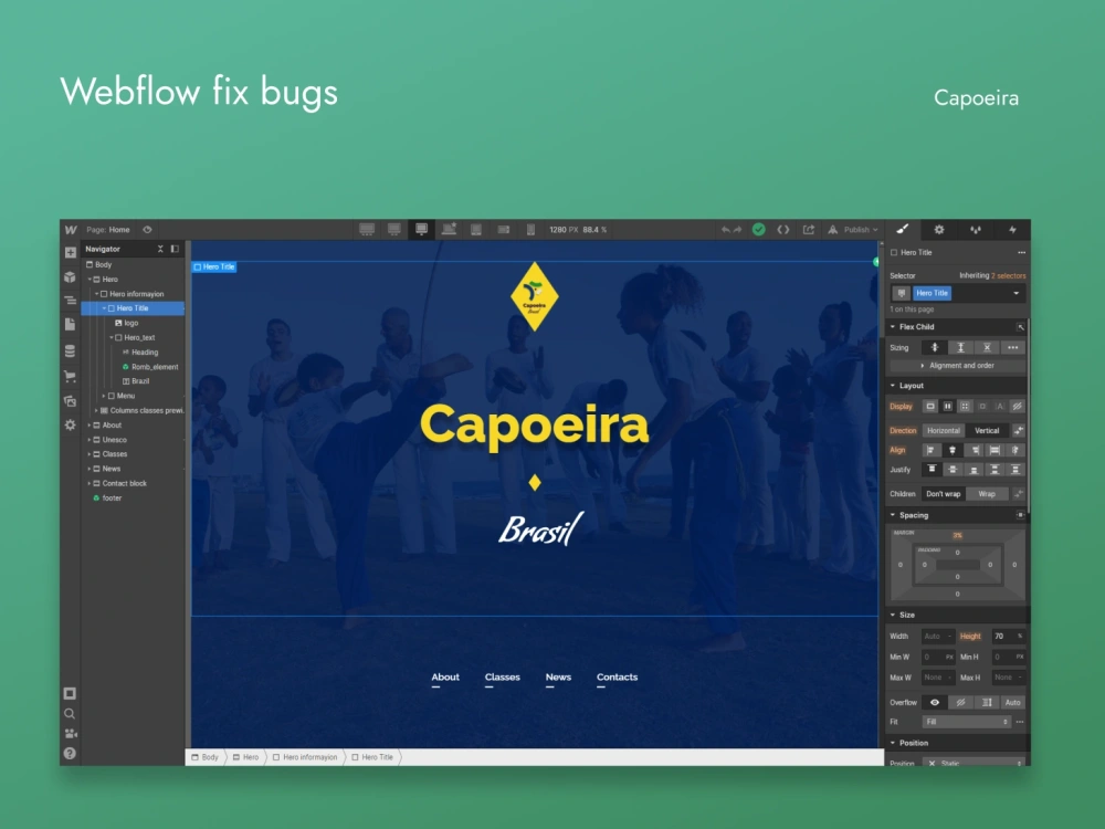 Improvement and Bugs Fixes for your webflow website. | Upwork
