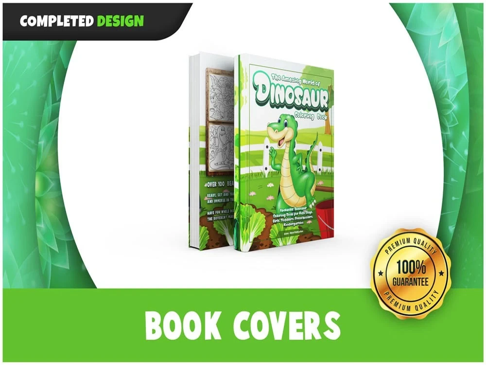 An Amazing Book Cover Design For Amazon with Unlimited Revisions | Upwork