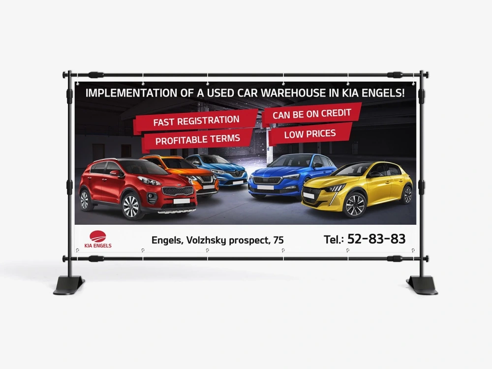 Automotive outdoor advertising design for your business | Upwork