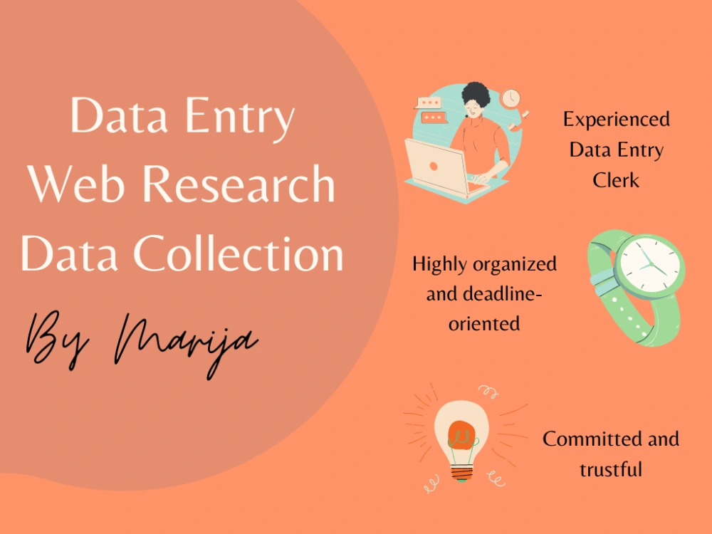 Data Entry, Web Research, Data Collection | Upwork