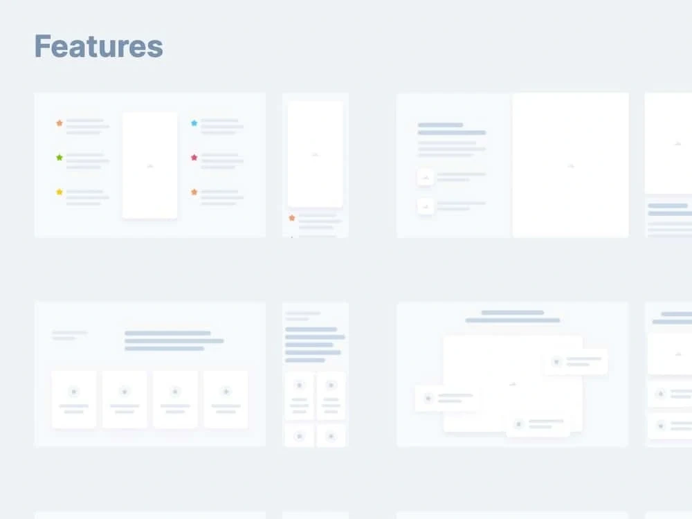 An amazing high-level wireframe design for your website | Upwork