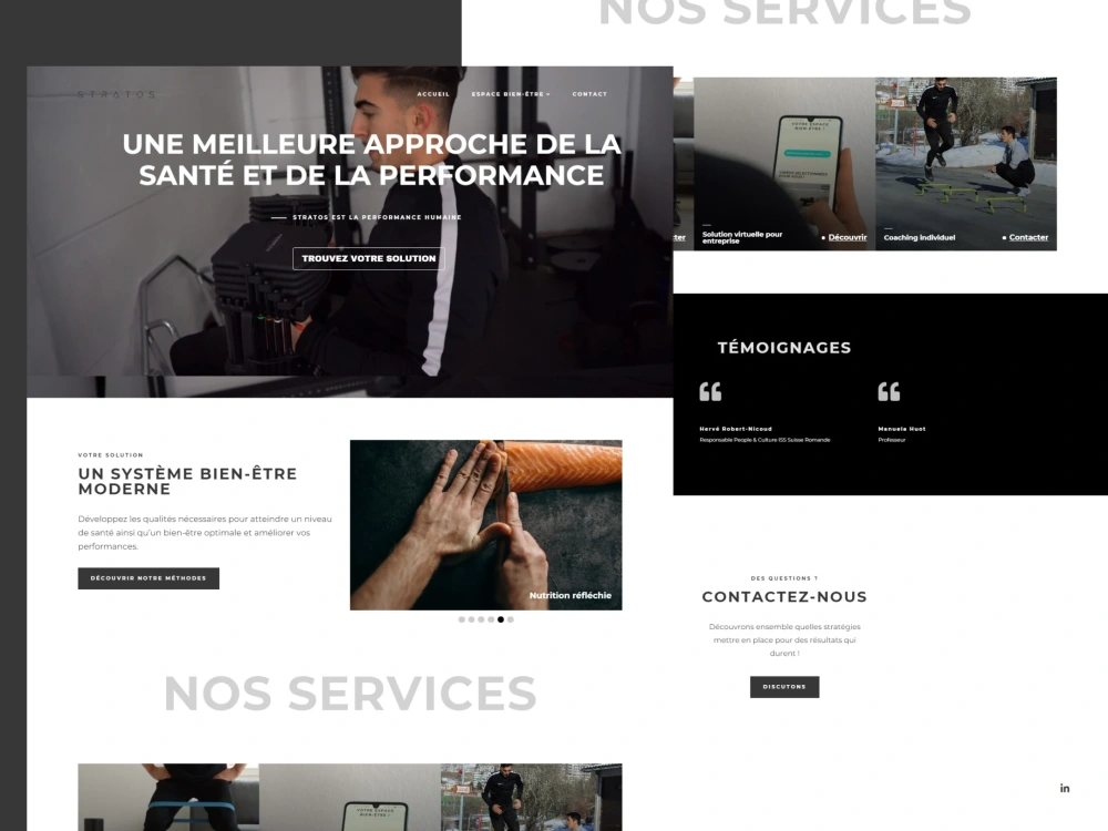 A professional looking website design and development. | Upwork