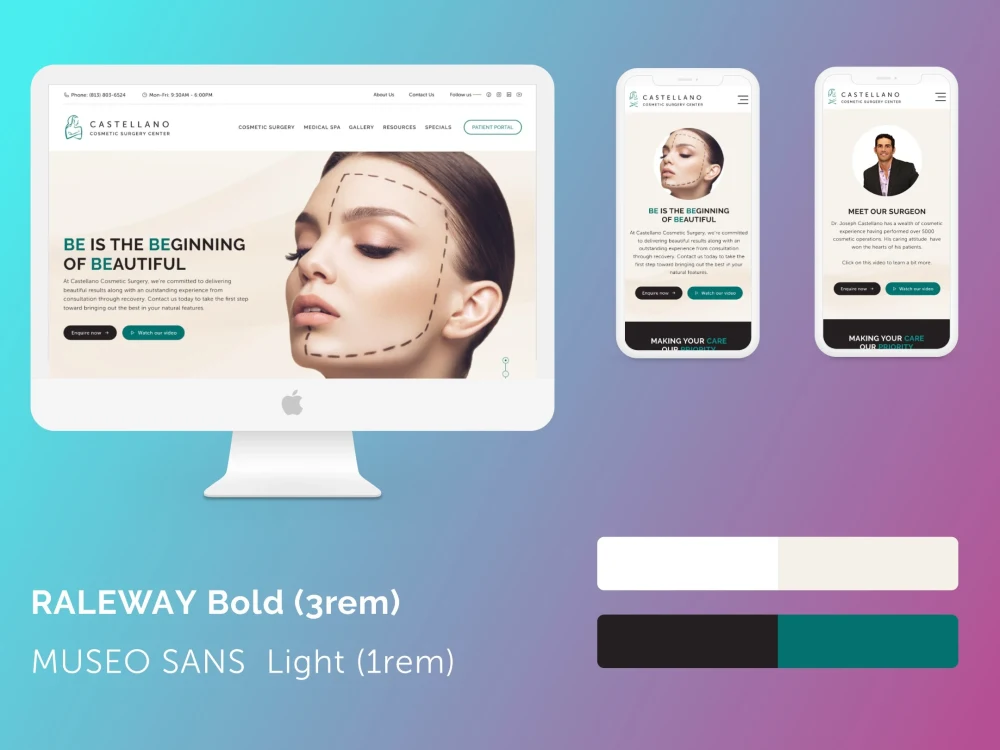 A professional looking website design and development. | Upwork