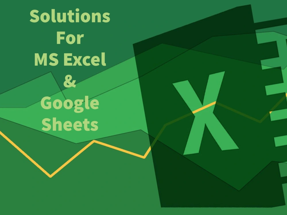 Any MS Excel & Google Sheets best solution | Upwork