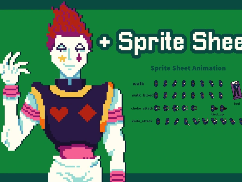 Custom pixel art sprites animated | Upwork