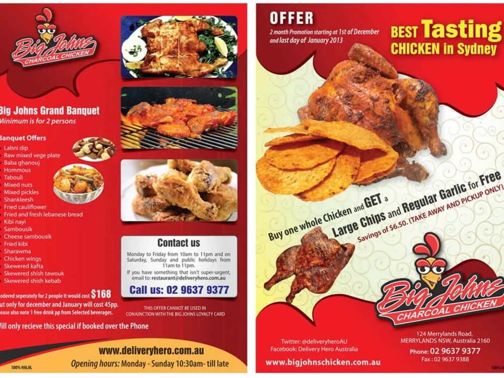 An amazing restaurant & bar menu, food menu, price list & menu board ...