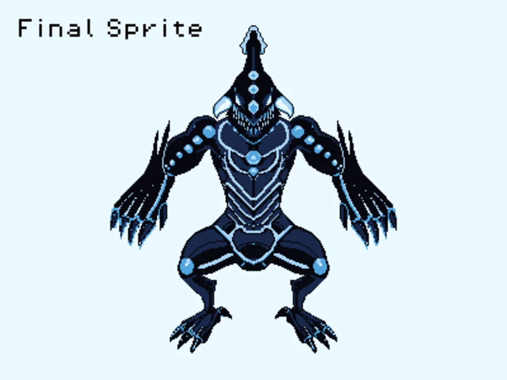 A Pixel Art Boss Sprite Upwork