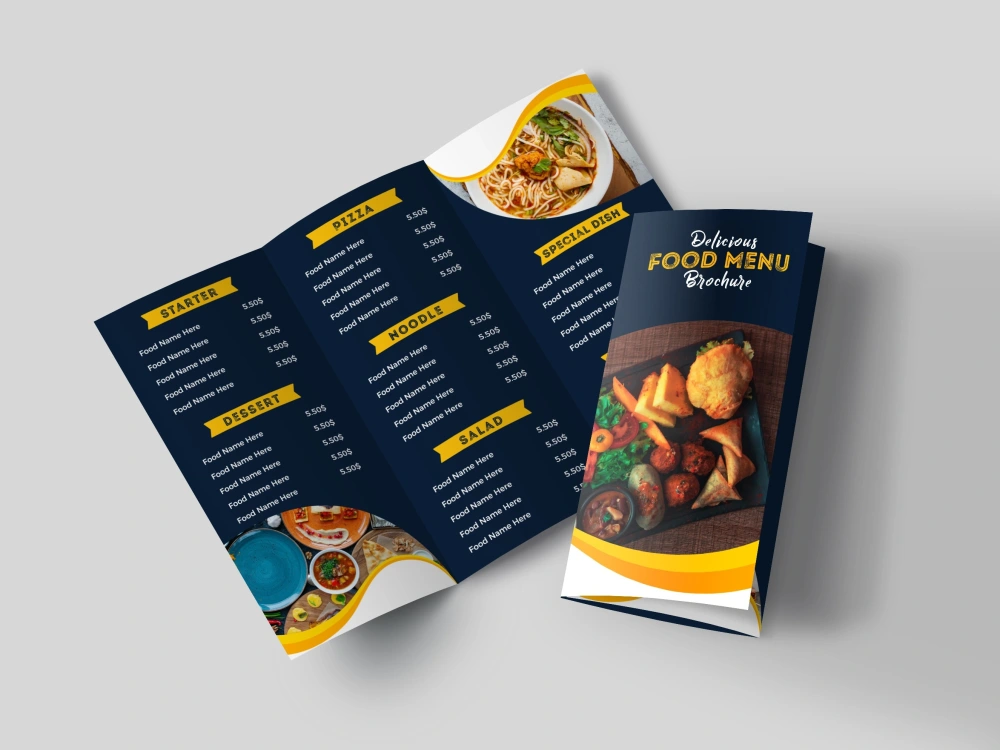 An amazing restaurant & bar menu, food menu, price list & menu board ...