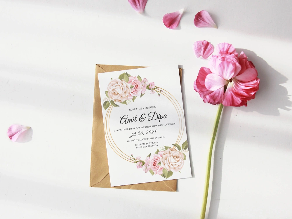 Decent invitation card design | Upwork