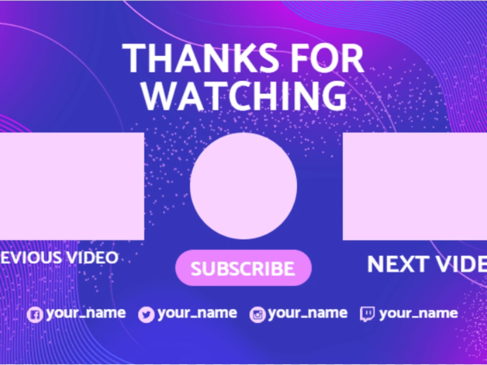 10 Custom branded end cards for your YouTube channel | Upwork