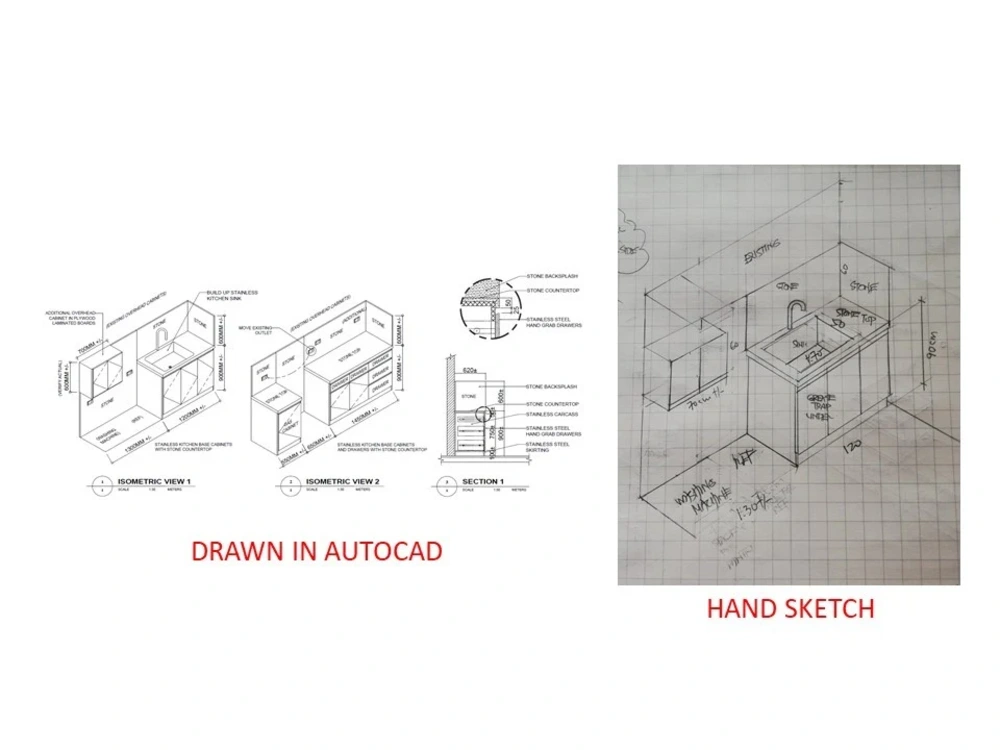 A converted hand sketch, image or pdf file into 2D drawings | Upwork A converted hand sketch, image or pdf file into 2D drawings | Upwork