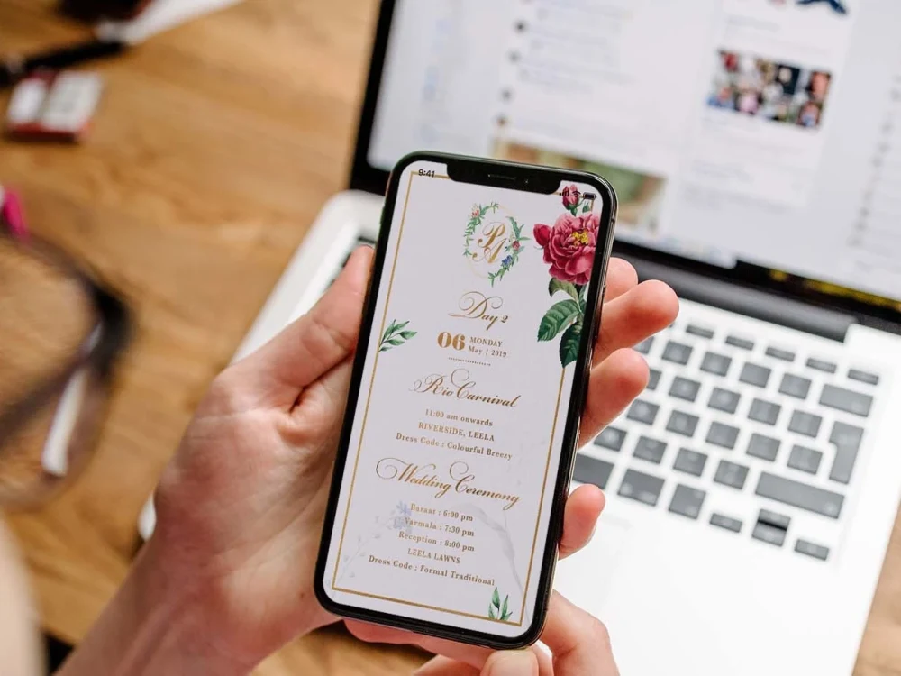 A amazing digital wedding card invitation | Upwork