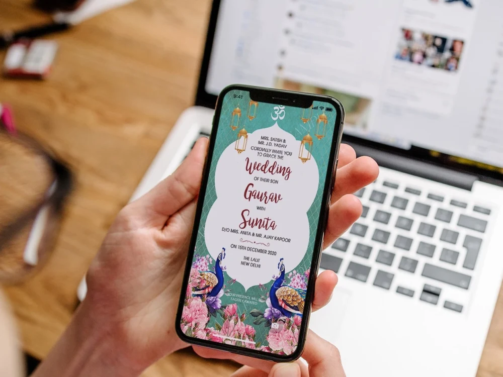 A amazing digital wedding card invitation | Upwork