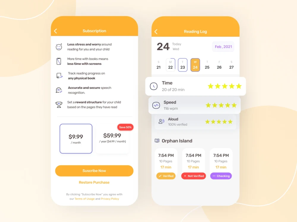 Eye-catching and professional UI/UX Design of your Mobile App | Upwork