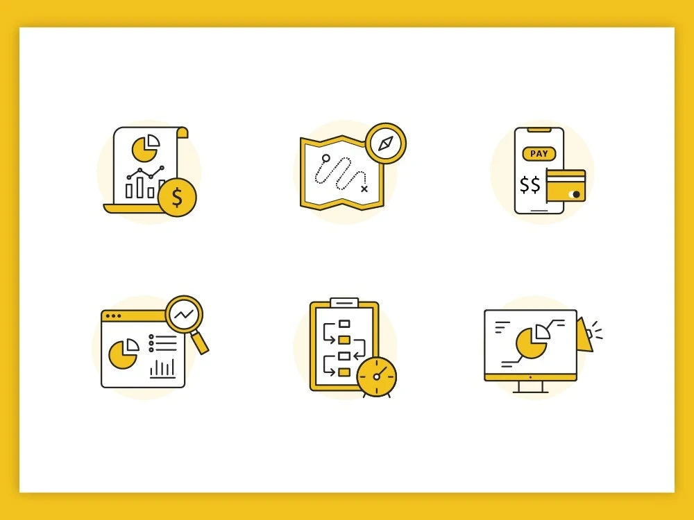A unique custom icon set | Upwork