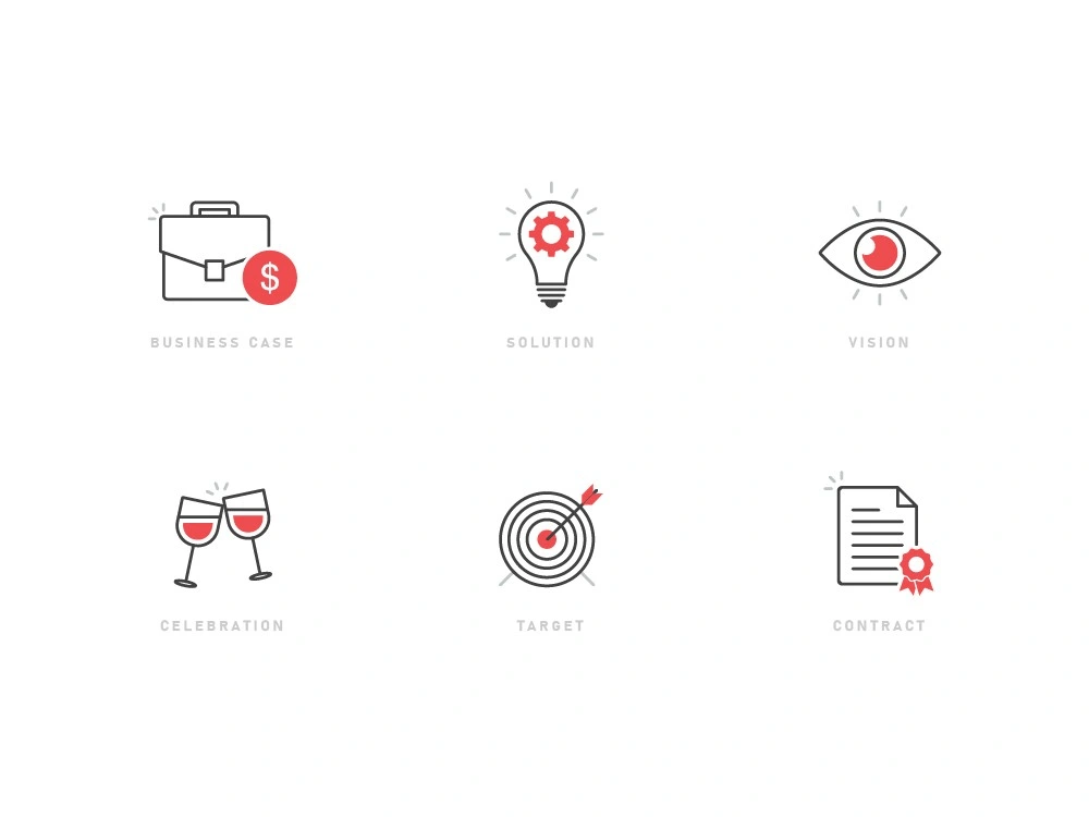 A unique custom icon set | Upwork