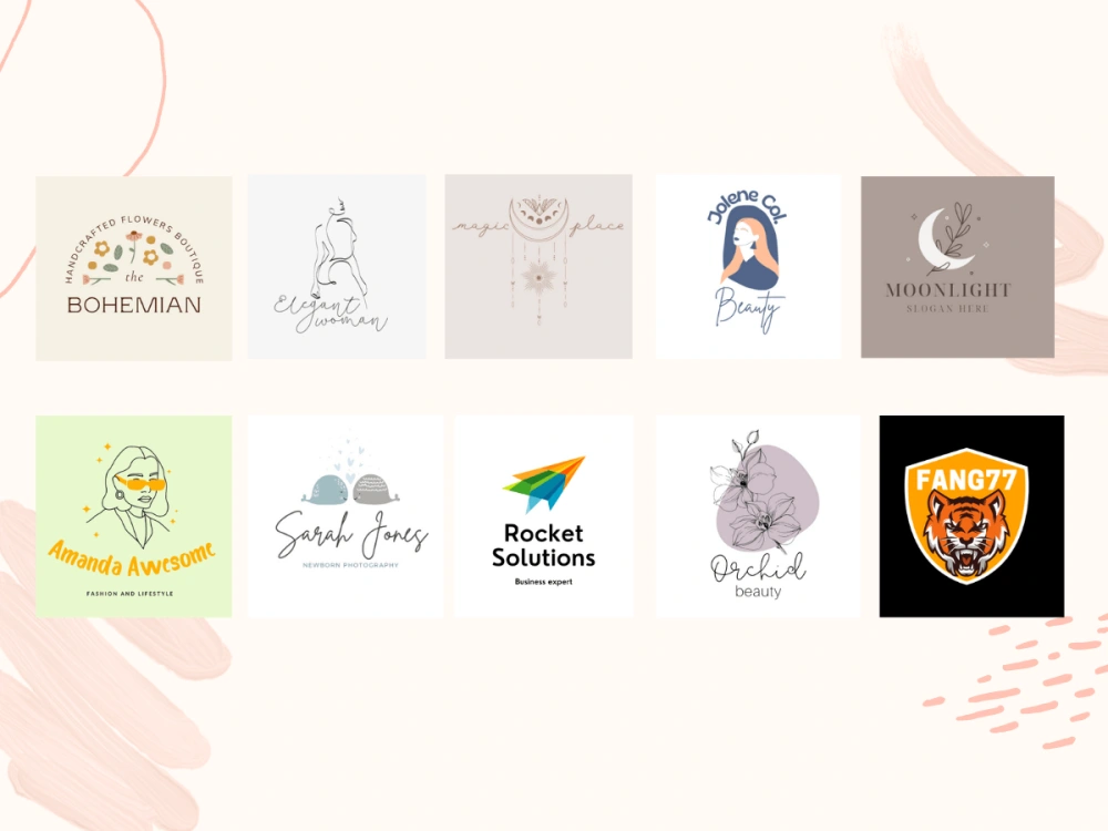 Create modern, aesthetic and elegant logo | Upwork