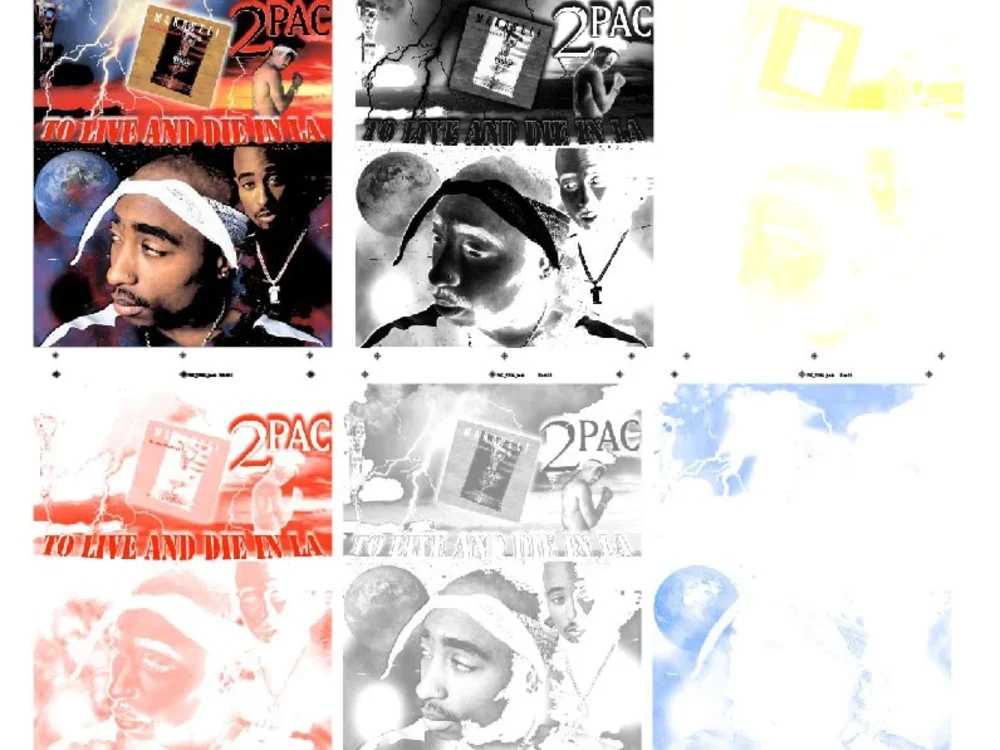 Color Separation | Spot |Simulated Process |CMYK for Screen Printing ...