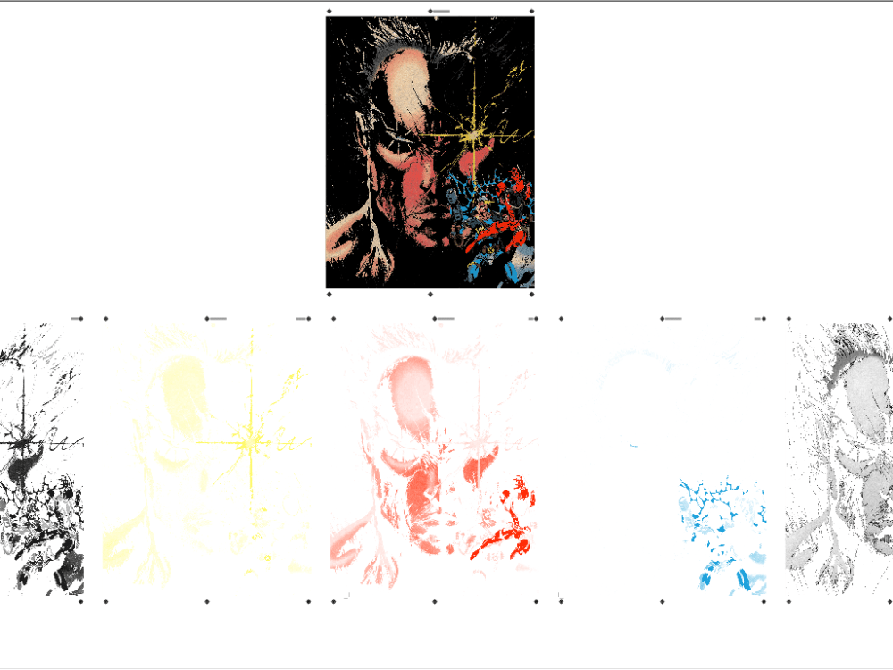 Color Separation | Spot |Simulated Process |CMYK for Screen Printing ...