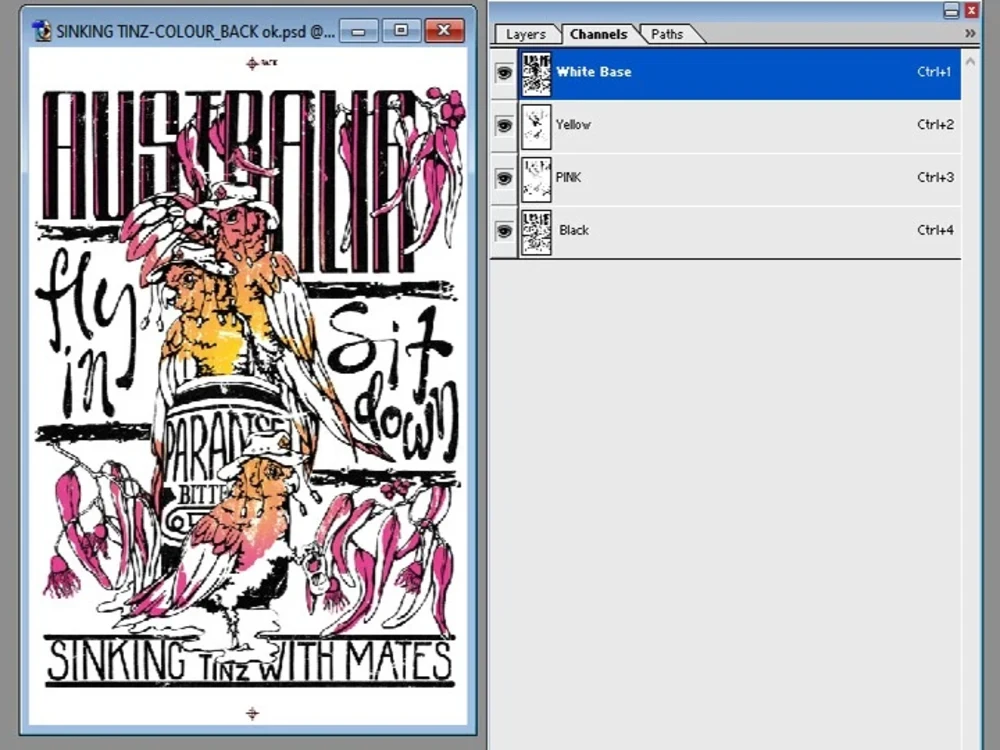 Color Separation | Spot |Simulated Process |CMYK for Screen Printing ...