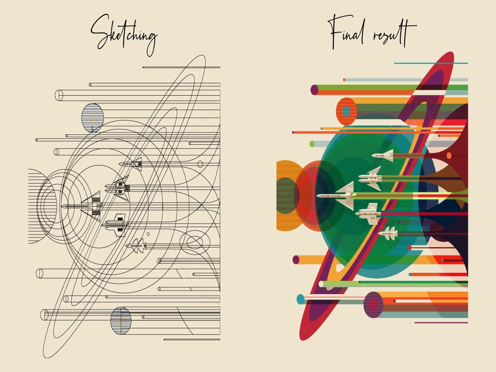 Vectorized, recreated, redrawn image or logo into vector format | Upwork