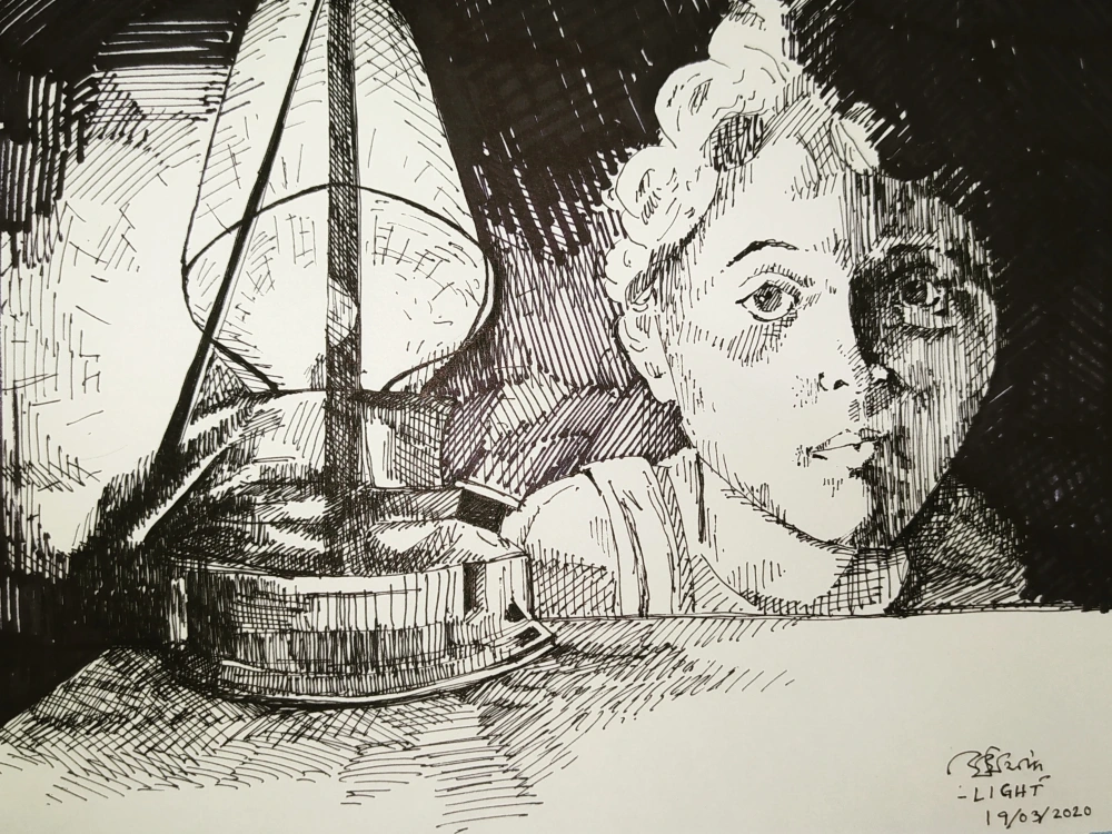 A precise pen sketch of anything! | Upwork