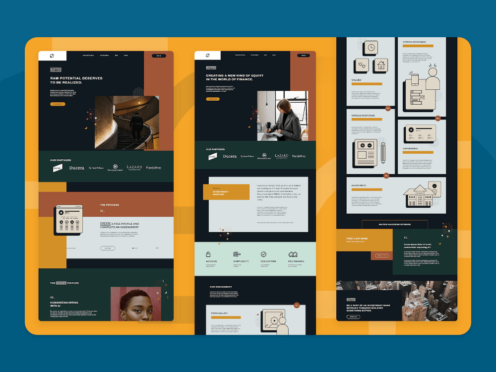 PSD website design or web template by PSD, figma or xd | Upwork