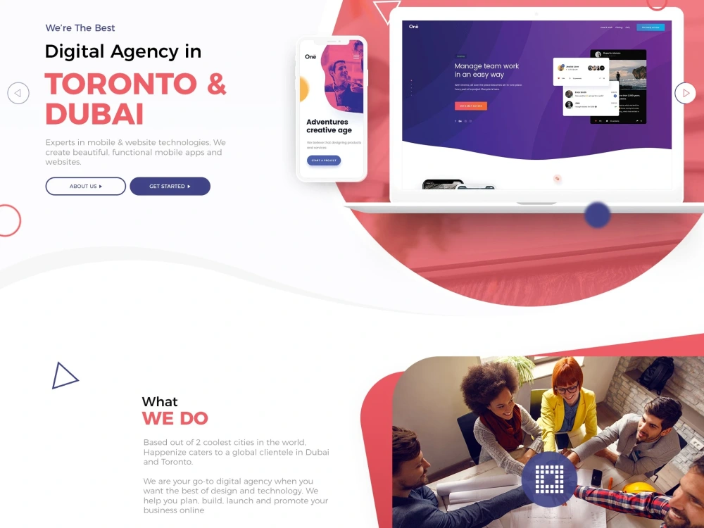 Modern, Clean and Professional Website Design | Upwork
