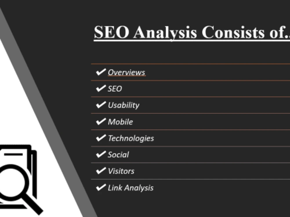 Comprehensive Detailed complete technical website seo audit report | Upwork