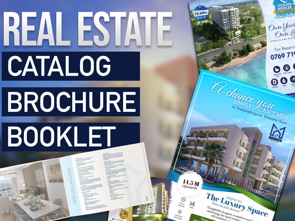 A real estate booklet, catalog, brochures | Upwork
