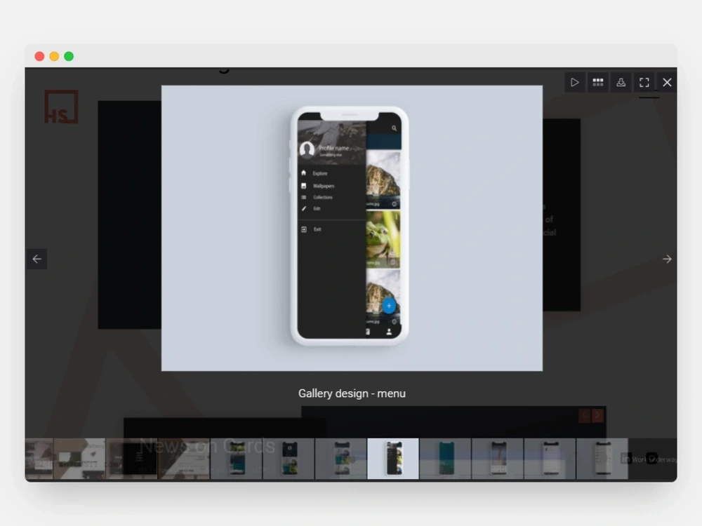High performance, speedy & lightweight Portfolio website having clean ...