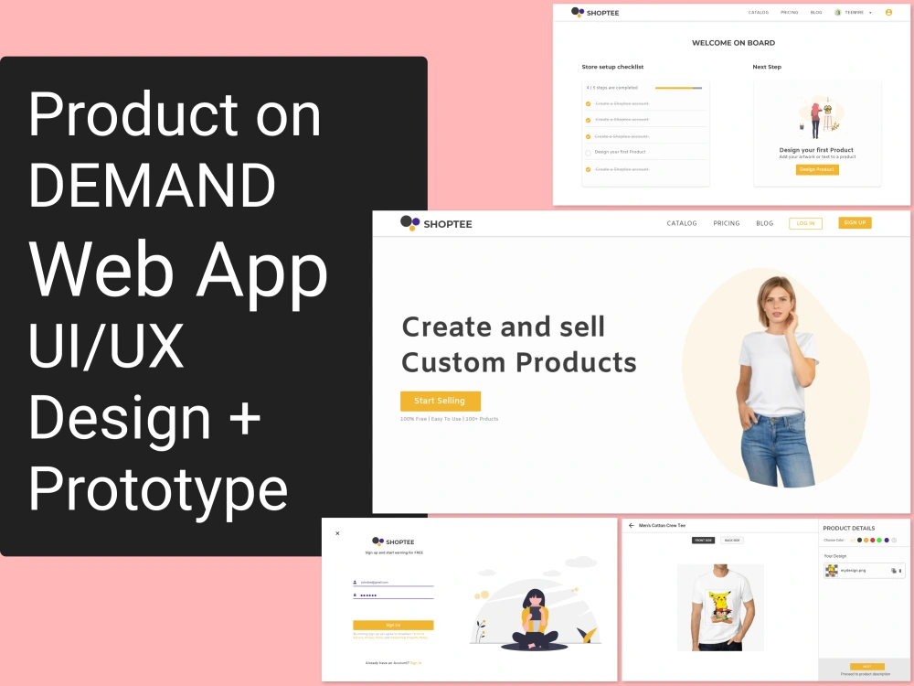 A super responsive and stunning mobile or web app UI/UX design | Upwork
