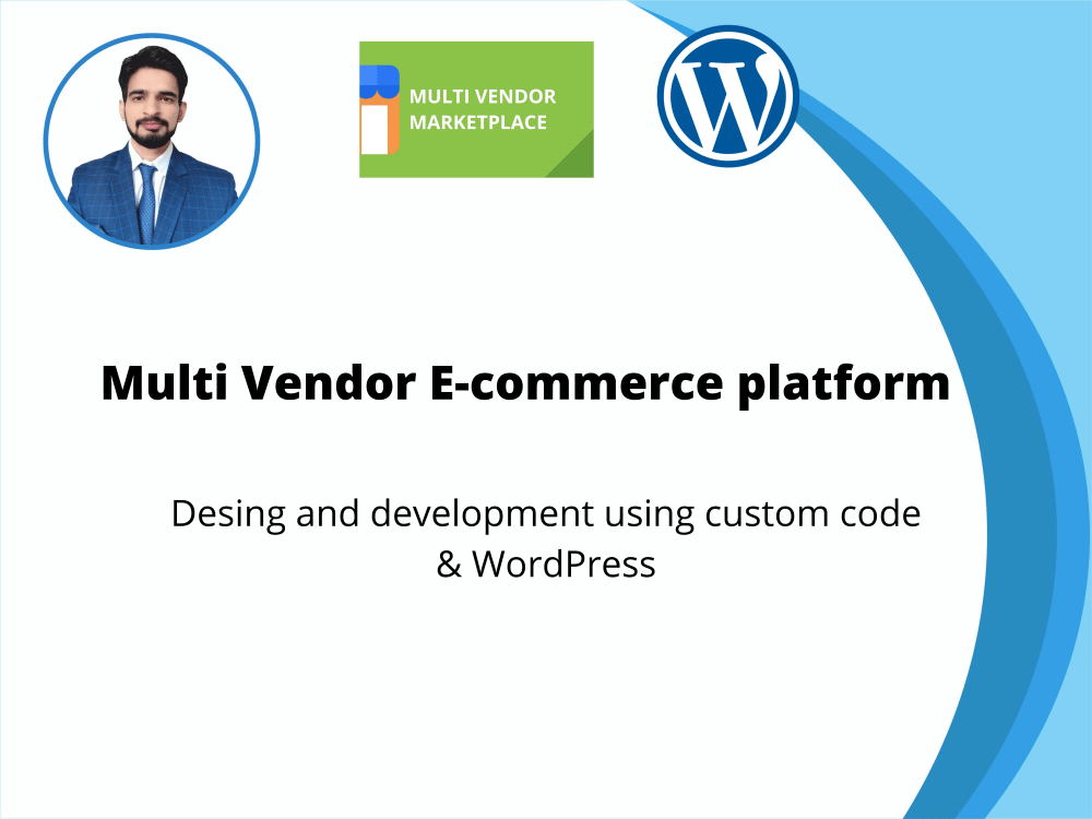 Custom Multi Vendor E-commerce website | Upwork