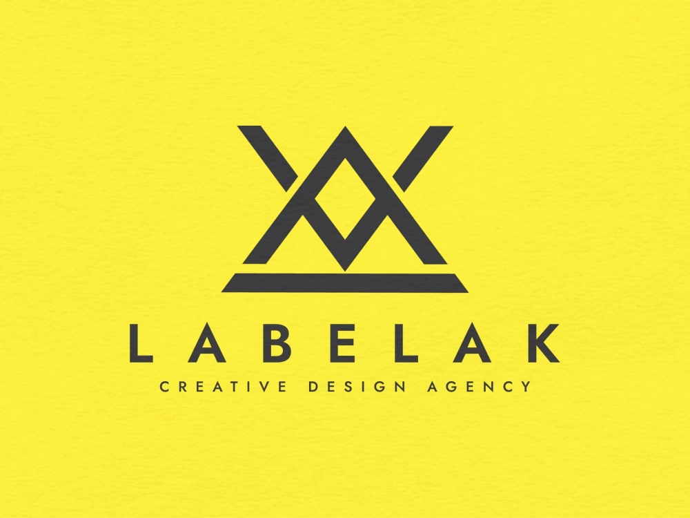 Lettermark, wordmark, initial letter, abstract logo for your business ...