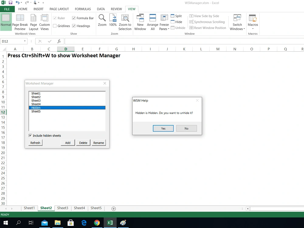 A Vba User Form To Easily Navigate Through Workbooks With Many