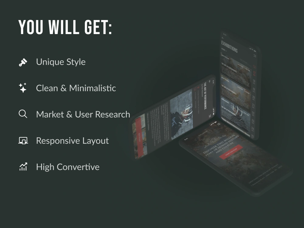 Professional and unique UX\UI website design | Upwork