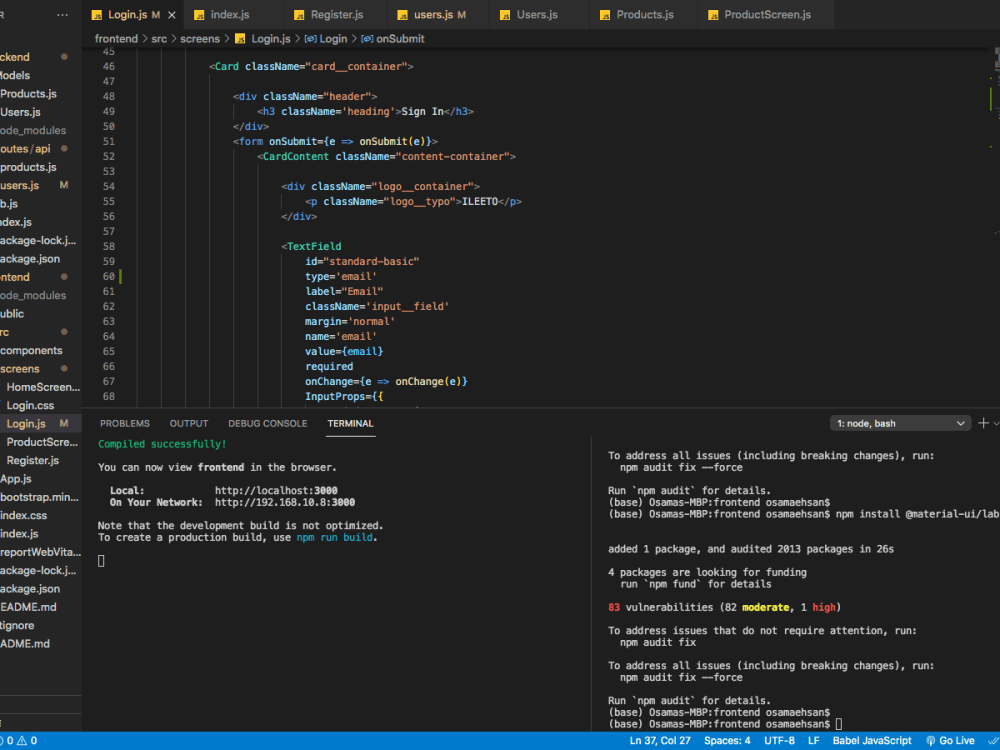 A fully responsive web/mobile app | Upwork