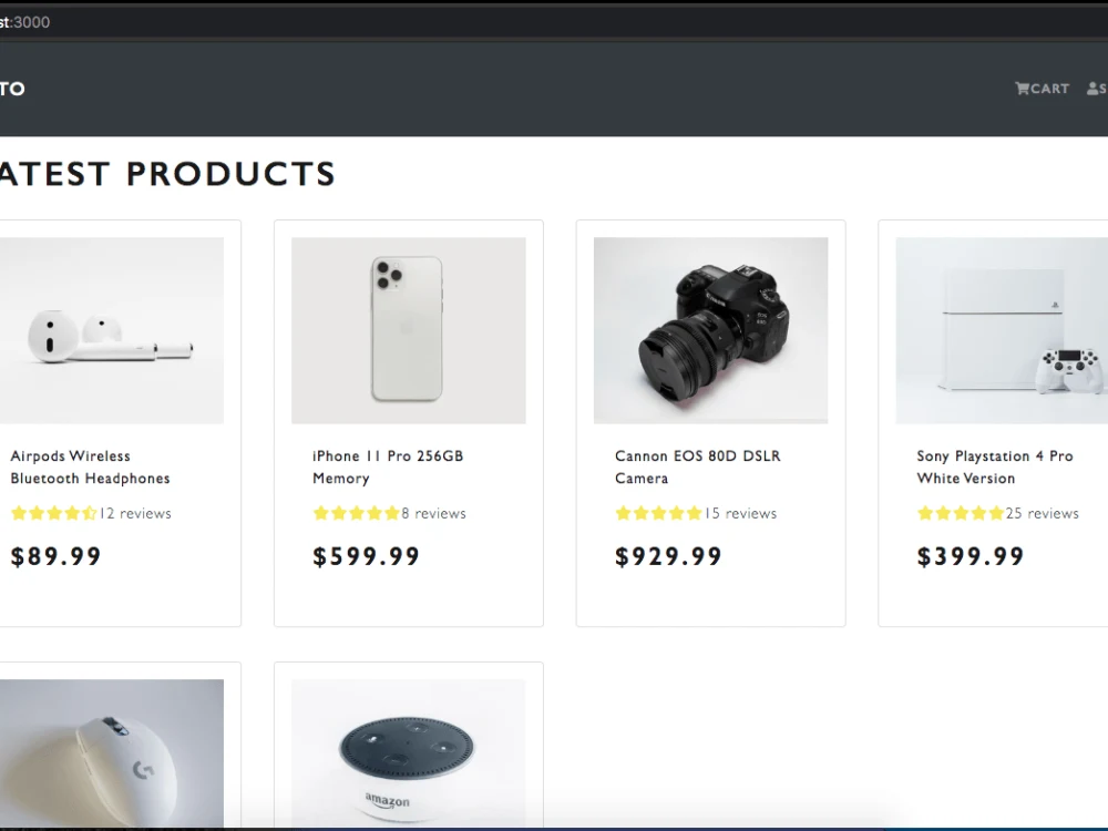 A fully responsive web/mobile app in MERN stack | Upwork