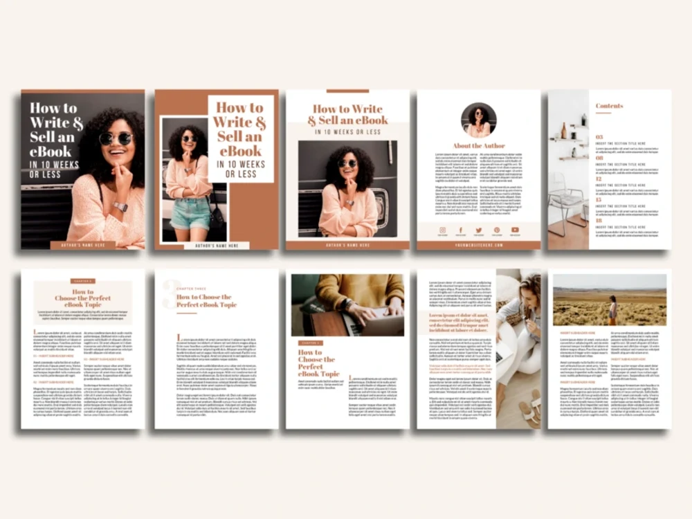 A professional eBook design (cover and layout/typesetting) | Upwork