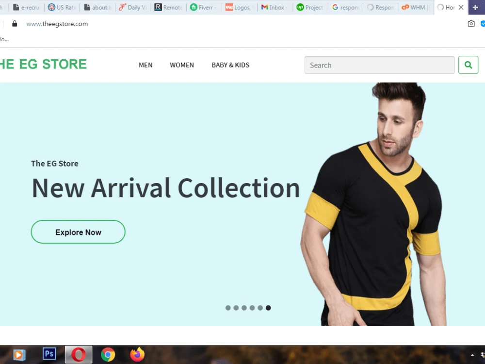 Web Designer HTML CSS Bootstrap 4 | Upwork