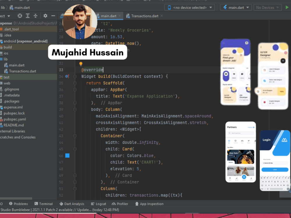 An osm Flutter Application for Android and iOS | Upwork
