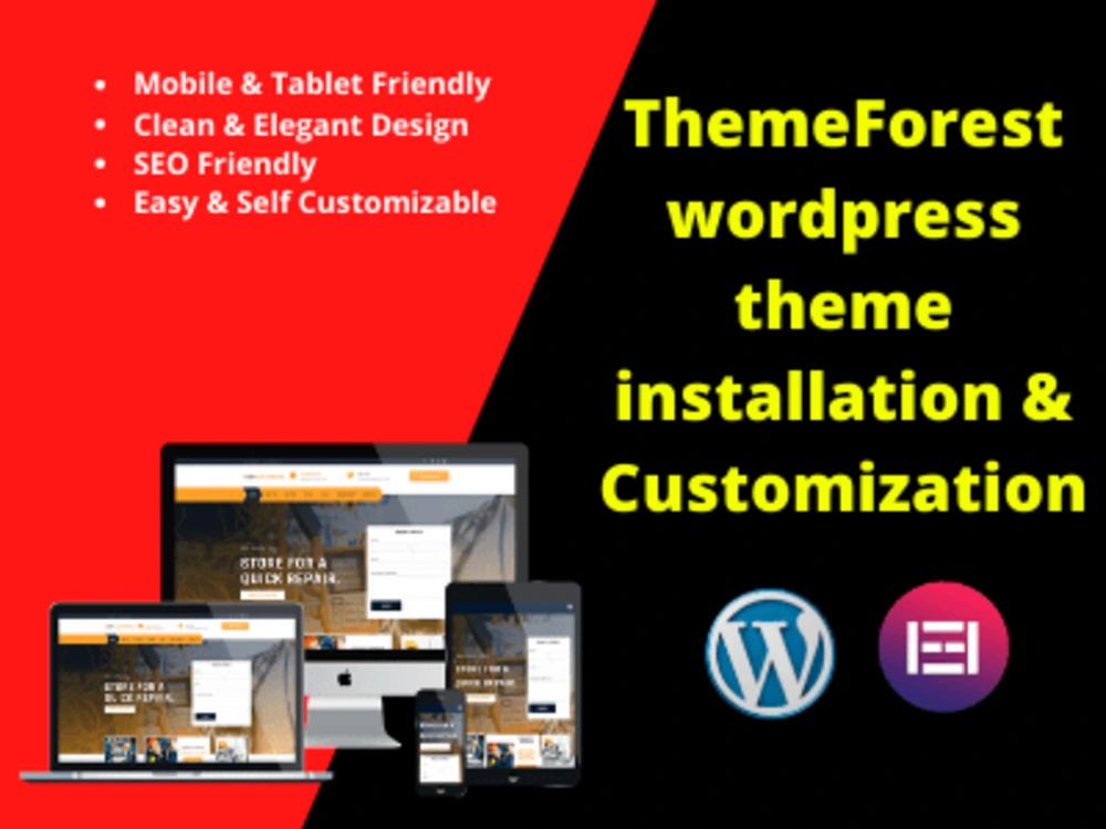 Themeforest Wordpress Theme Installation And Customization Upwork