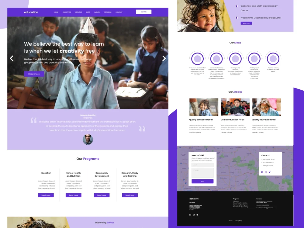 An amazing Multipages Website designed for your business | Upwork