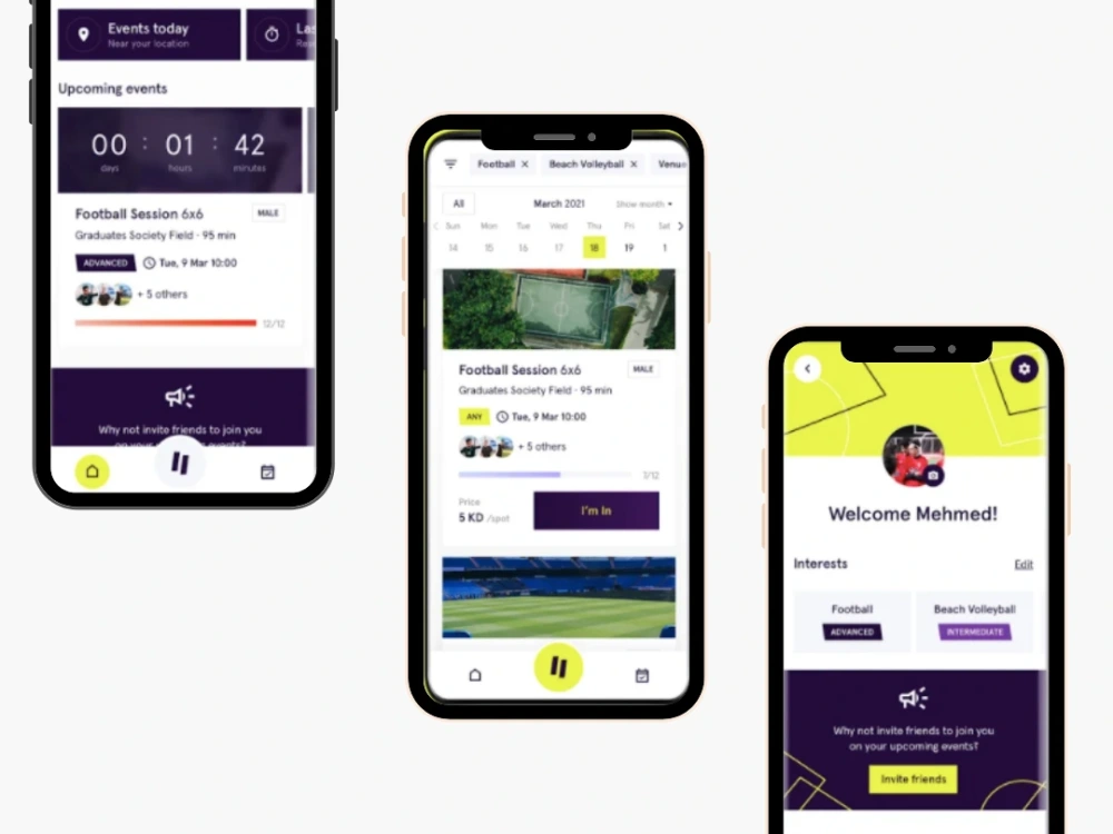 Indoor/outdoor Event booking system. | Upwork