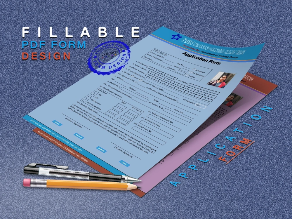 Design and convert any form to a Fillable pdf form | Upwork