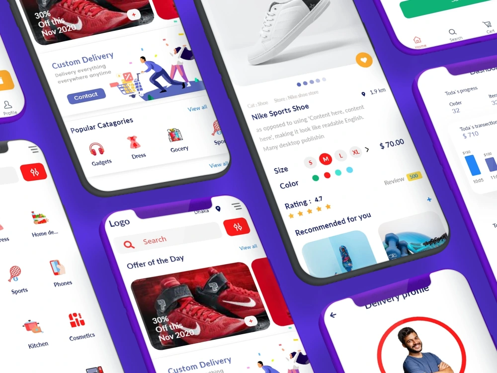 Complete Android & iOS app & admin panel using Flutter, Laravel ...